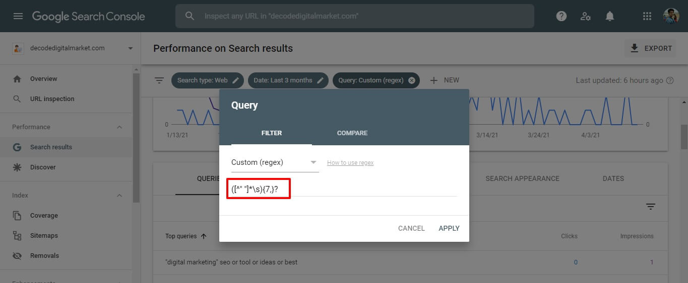 How to Use Google Search Console Regex [6 Use Cases]