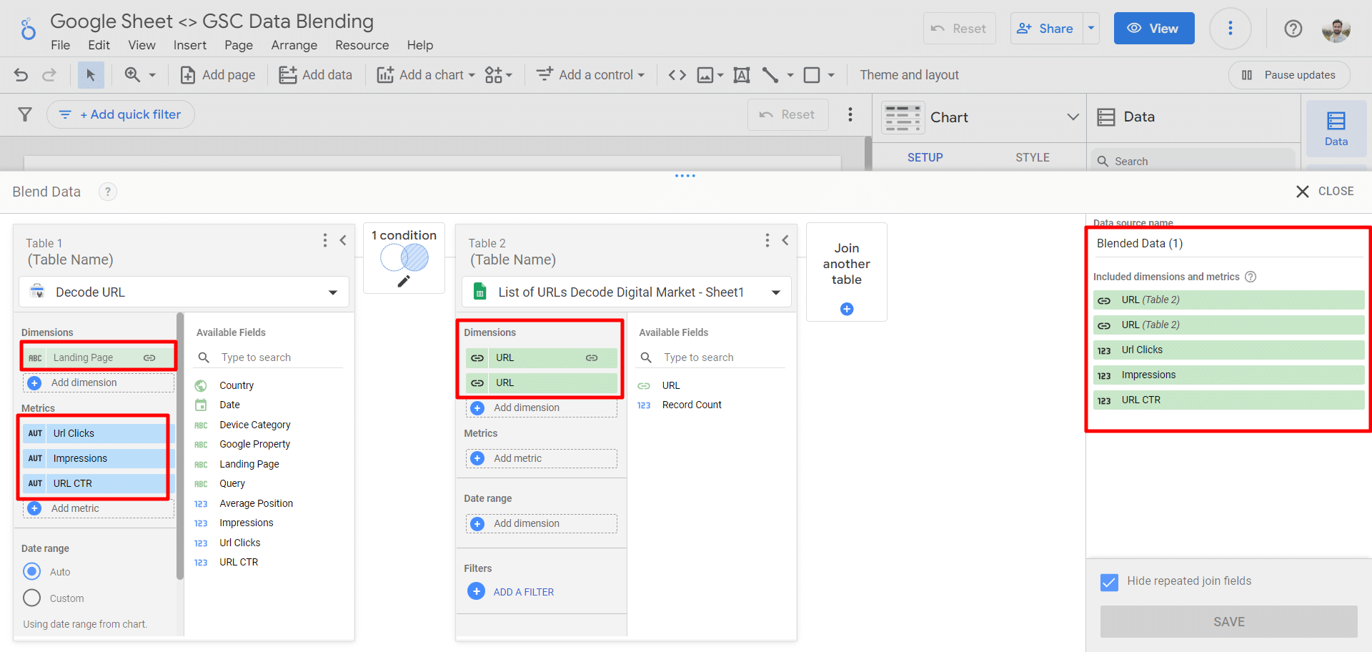 Unveiling Traffic: Google Sheet & Search Console Blend